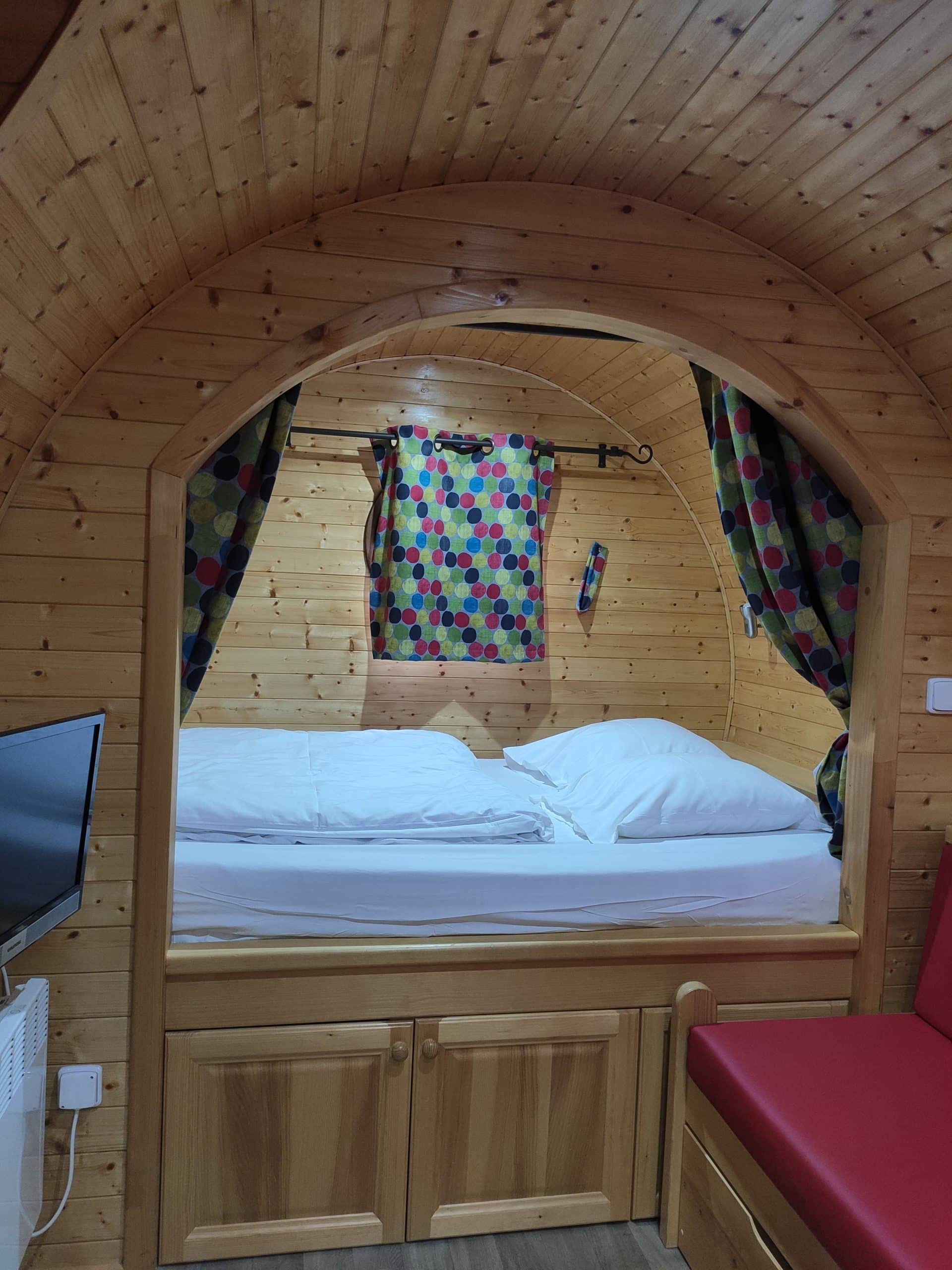 Roulotte viticole dans les Vosges | Camping Belle Hutte à La Bresse (88)